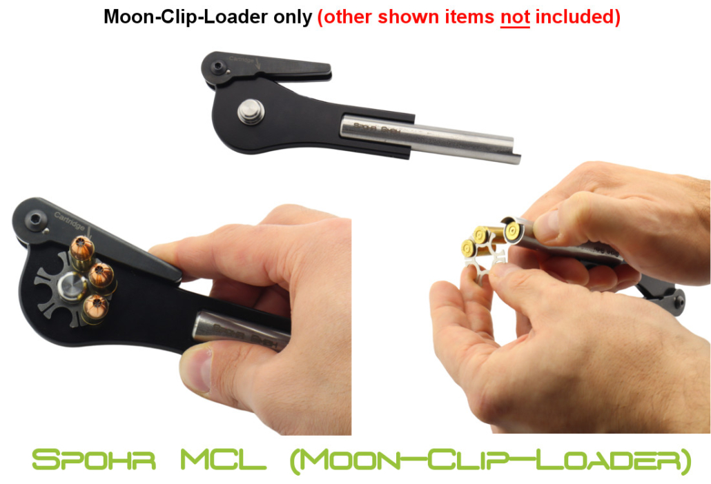MOON CLIP LOADING TOOL Made in Germany by SPOHR