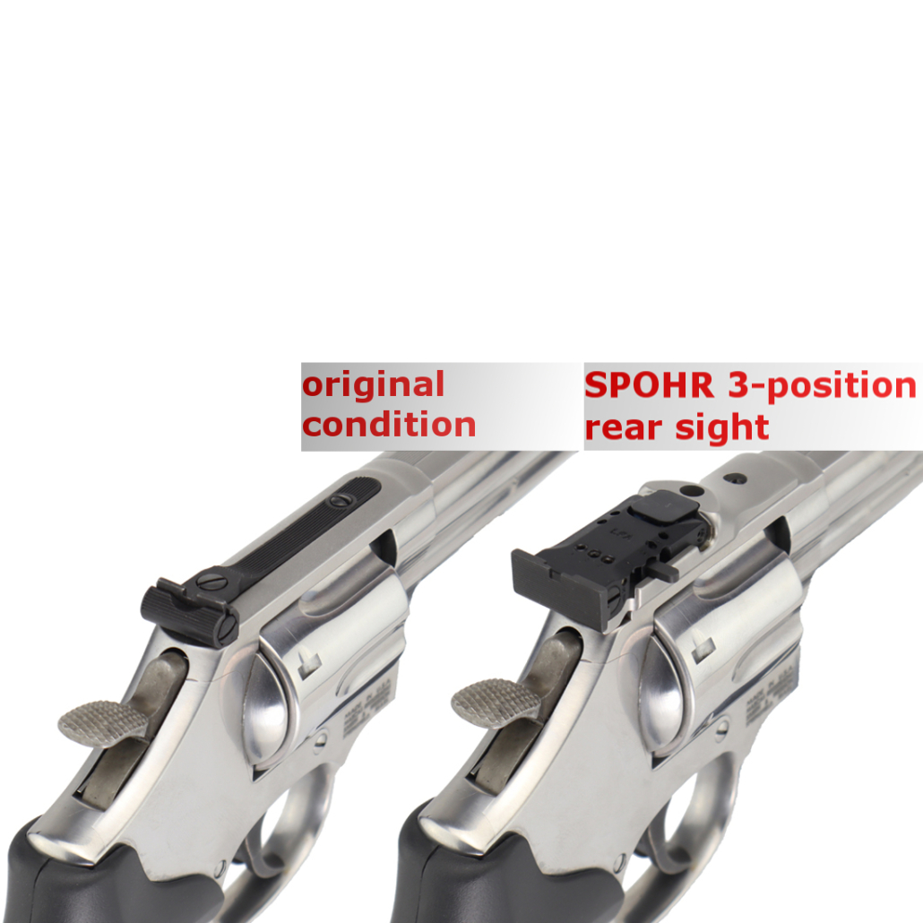 3-position sight S&W 617 - SPOHRguns.com your source for high performance 100% German made ...